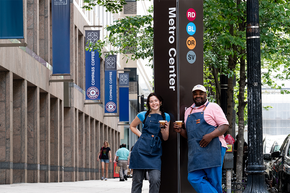 Celebrating our 25th cafe: 555 13th Street NW! – Compass Coffee