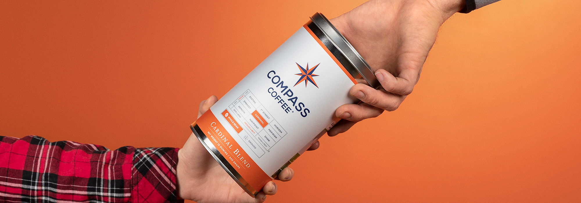 Compass Coffee Medium Roast Coffee Beans