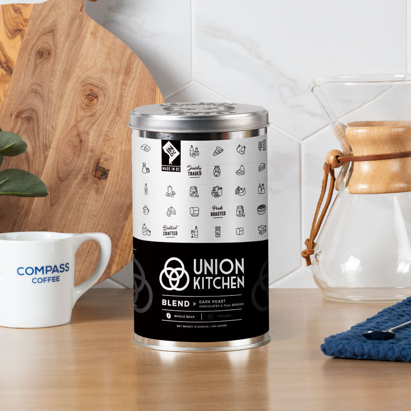 Union Kitchen 12oz Tin – Compass Coffee